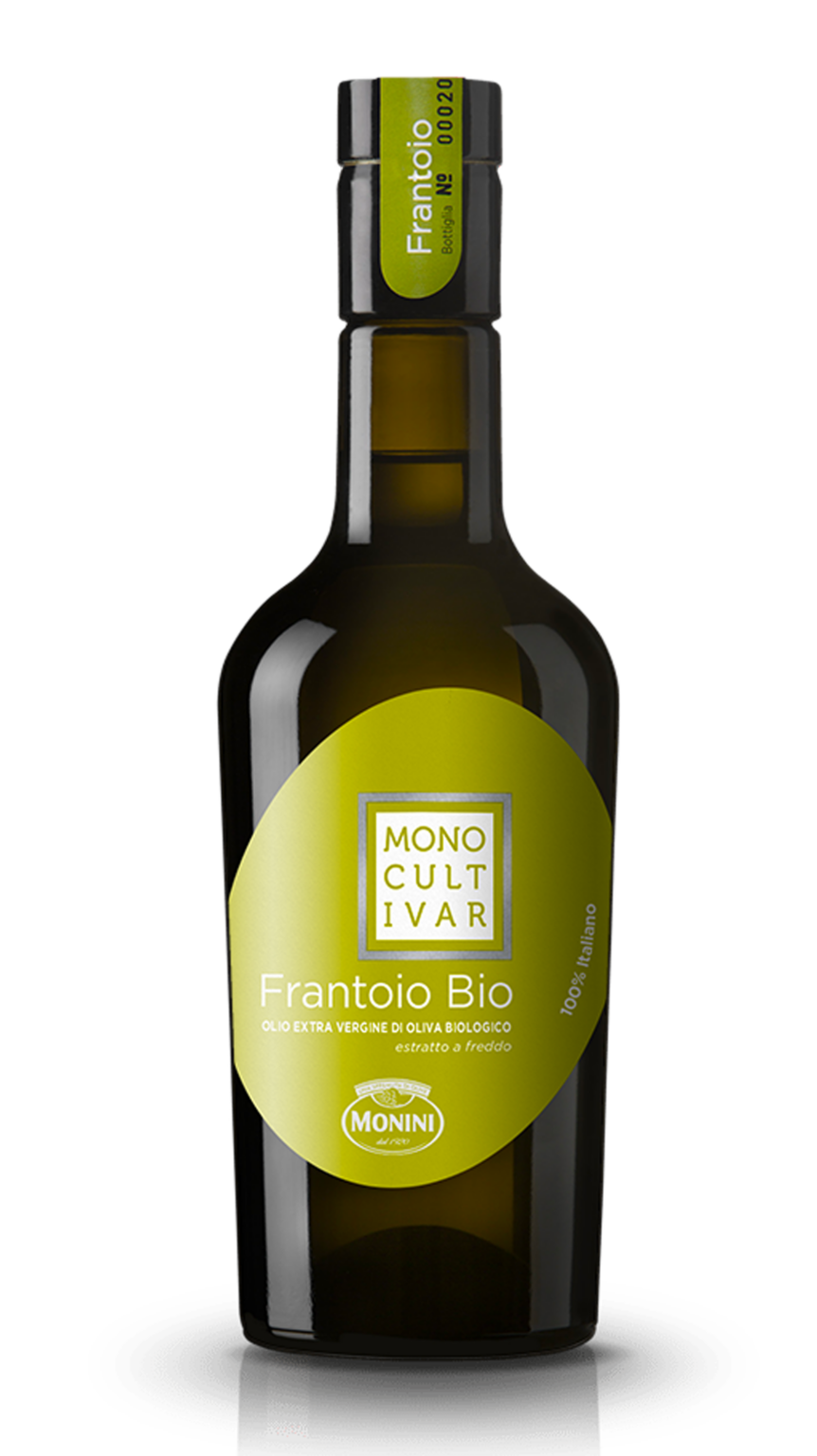 MONINI "MONOCULTIVAR FRANTOIO BIO" • Olio Nuovo Days